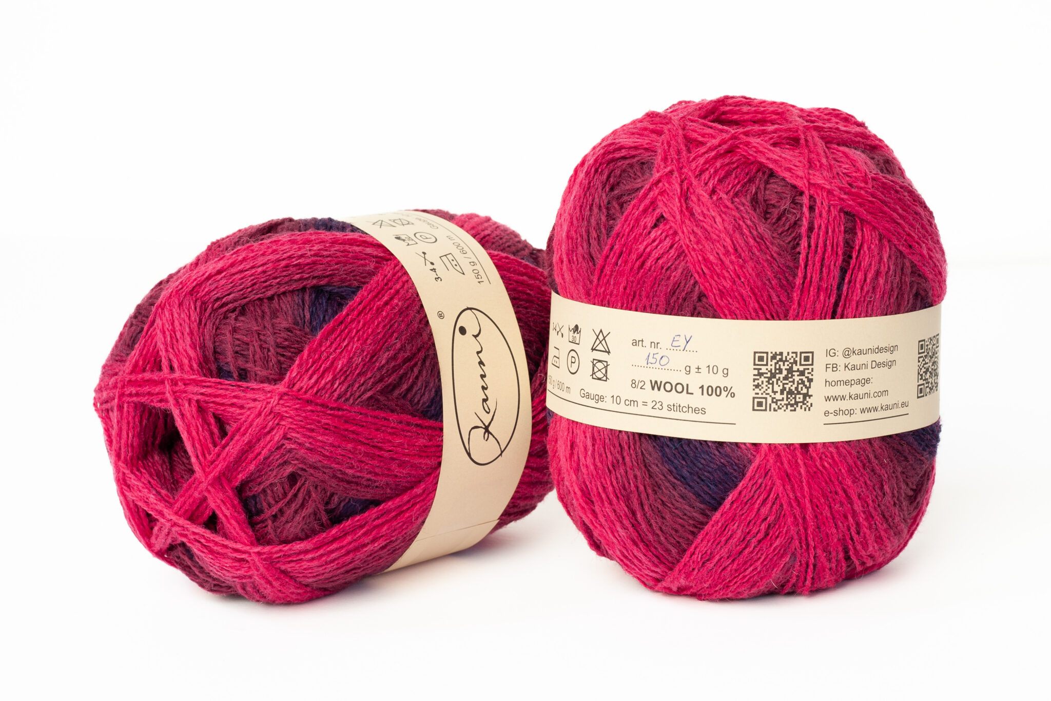 Wool Yarn – Gradient Colour – EY – Kauni Wool Knitwear Design