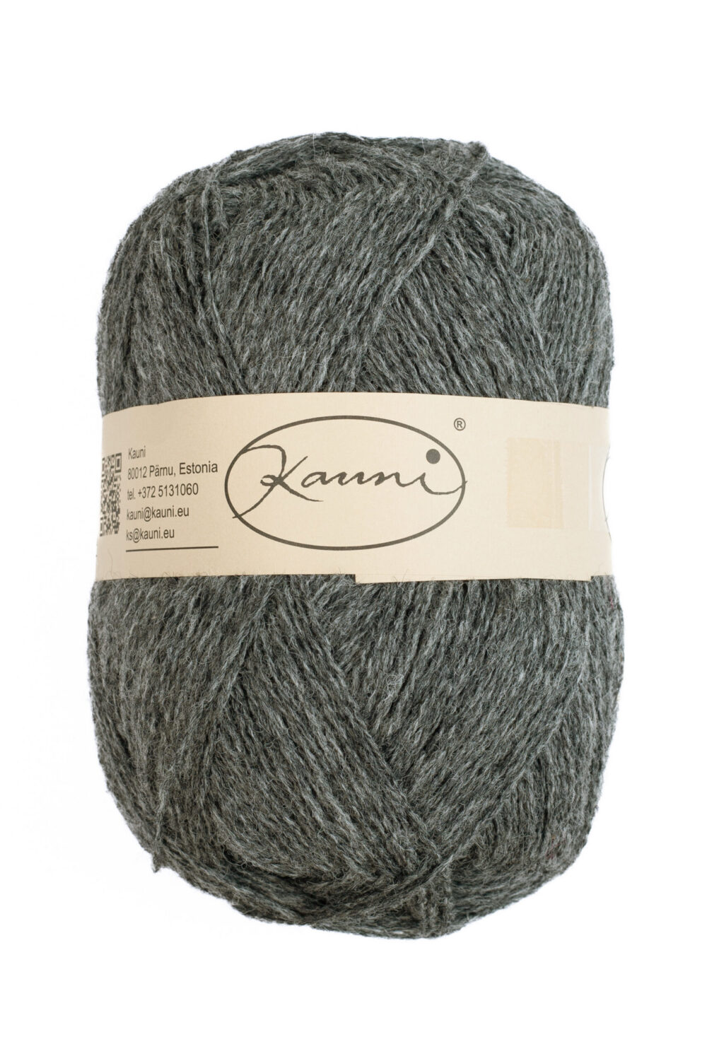 Wool Yarn – Solid Colour – HH5 Grey – Kauni Wool Knitwear Design